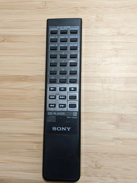 TELECOMANDO LETTORE CD Sony RM-D325 originale adatto per CDPC325 ...