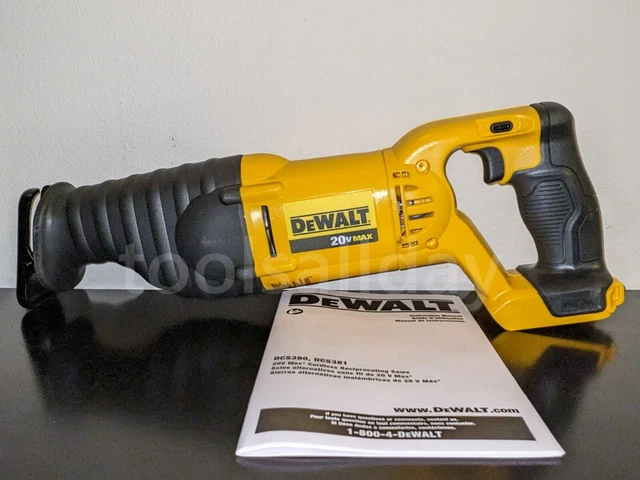 DEWALT DCS381B 20V MAX Lithium-Ion Variable Speed Cordless ... DEWALT DCS381B 20V MAX Lithium-Ion Variable Speed Cordless ...