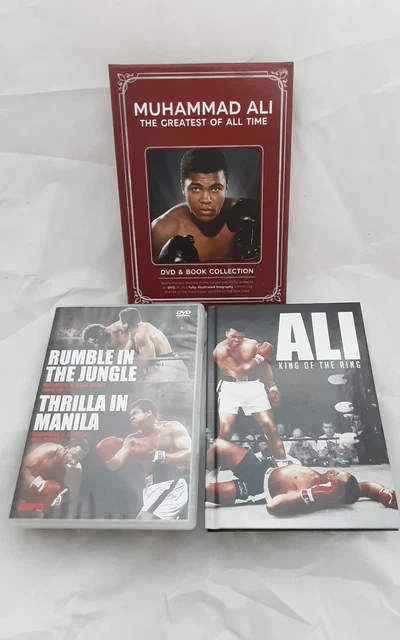 MUHAMMAD ALI THE Greatest of All Time DVD & Book Collection Boxed Gift ...