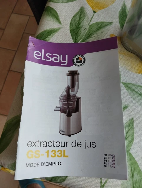 EXTRACTEUR DE JUS elsay gs 133l EUR 30,00 - PicClick FR
