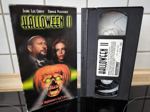[VHS] HALLOWEEN II (1981) Jamie Lee Curtis | Pappe | Englisch | Good ...