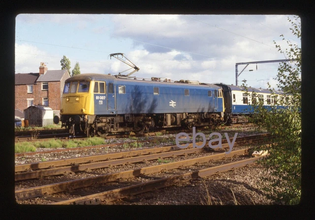 ORIGINAL 35MM SLIDE - AC Class 81 - 81007 w/Coventry Motor show special ...