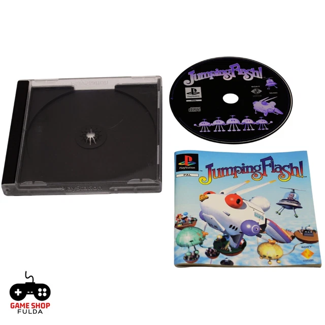 PS1 SPIEL | Jumping Flash | Playstation 1 | PAL EUR 49,99 - PicClick DE