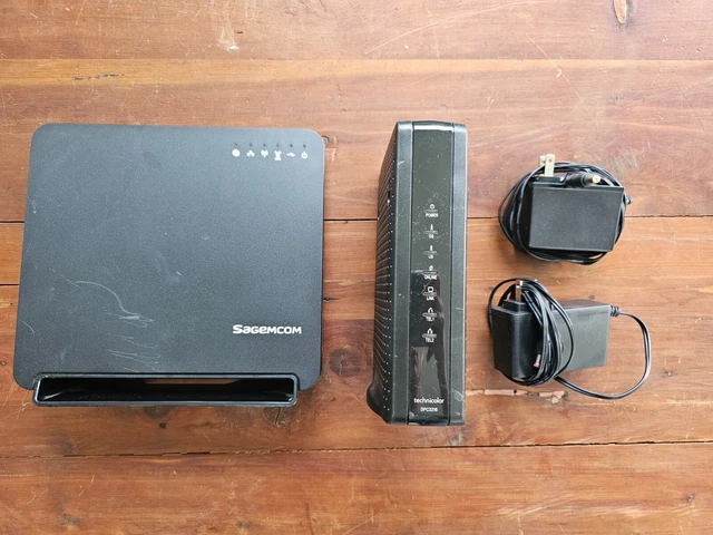 SPECTRUM INTERNET MODEM DPC3216 and Wireless Router Sagemcom Fast 5260 ...