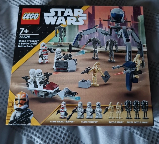 LEGO STAR WARS clone soldat et droïde de combat pack de combat 75372 ...