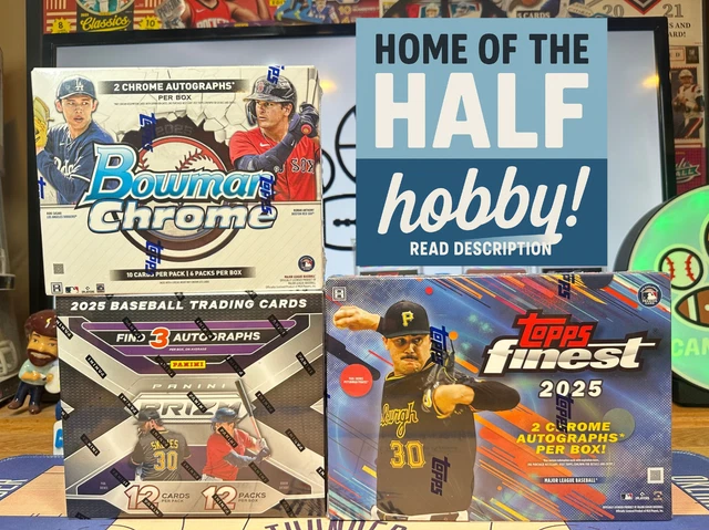 TORONTO BLUE JAYS Hobby Box BREAK 2025 MLB 1/3 Bowman Chrome 1/3 Topps ...