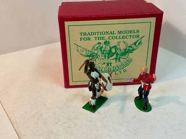 TROPHY MINIATURES HAND To Hand Series Zulu Wars. 24th Foot & Zulu ...