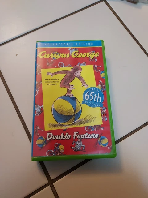 CURIOUS GEORGE COLLECTOR'S Edition VHS Special 65th Anniversary Edition ...