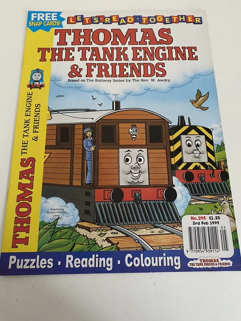 VINTAGE THOMAS THE Tank Engine & Friends Magazine 3rd Feb 1999 Issue ...