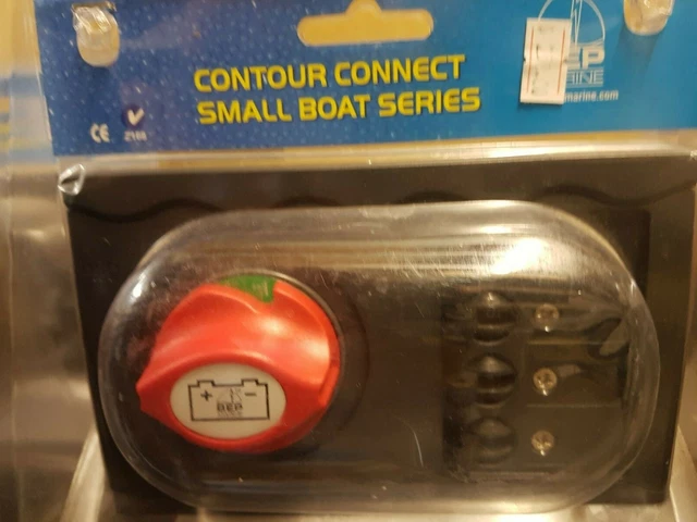 DC DISTRIBUTION PANEL Battery Switch Circuit Breaker Main Marine Boat ...