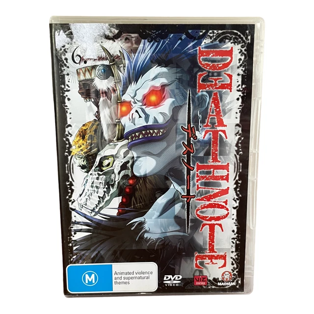 DEATH NOTE VOL. 6 'Episodes: 21 - 24' DVD - GC/M/R4/AUS/Anime/2 Disc ...