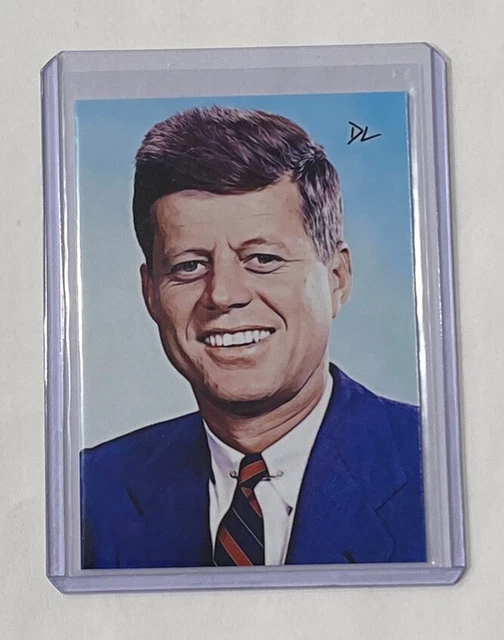 JOHN F. KENNEDY Limited Edition Artist Signed JFK 35th US President ...