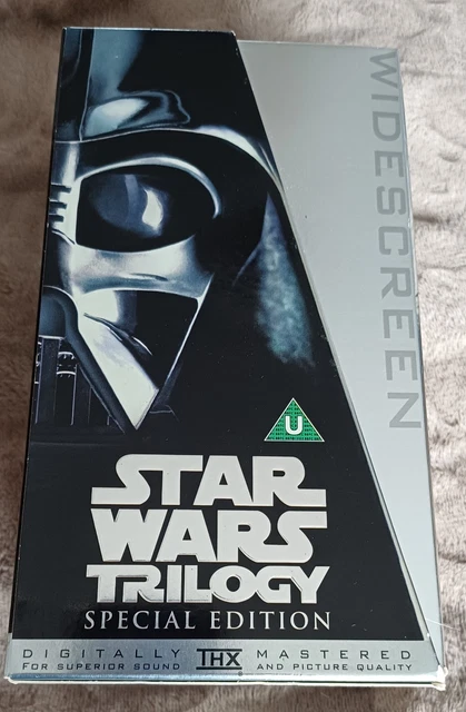 STAR WARS TRILOGY Special Edition THX Widescreen VHS Video Box Set ...
