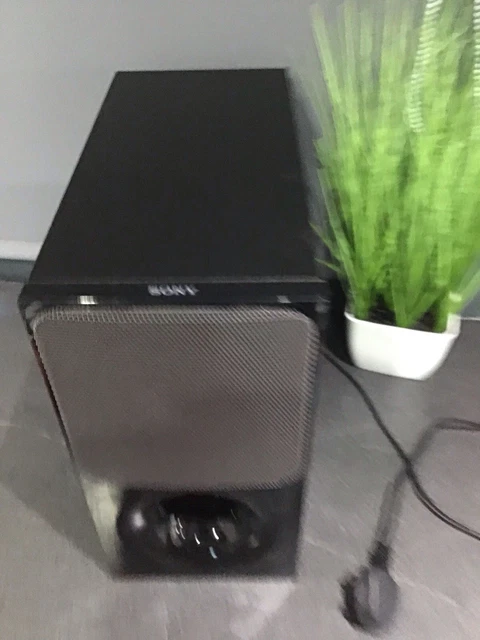 SONY SA-WCT290 ACTIVE Subwoofer Black Wired 15W Tabletop for HT-CT290 ...