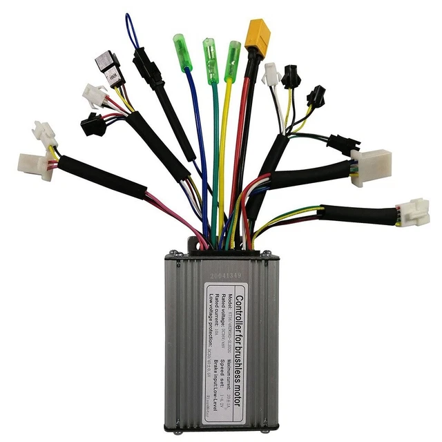 E-BIKE KT CONTROLLER KT-24V 20A Brushless DC Motor DC24V/36V Electric ...