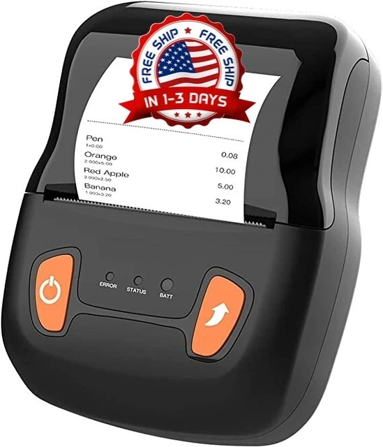 IMPRESORA TERMICA DE Recibos USB Portatil Con ESC/POS Comandos De ...