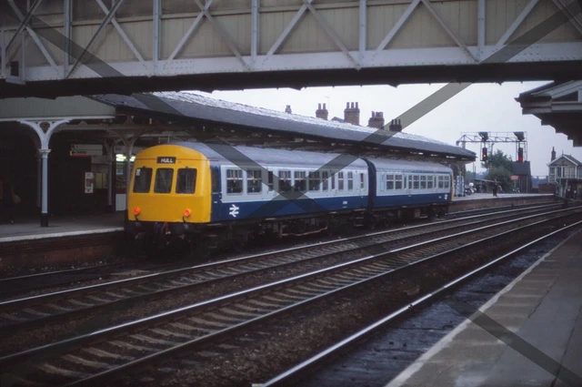 RAILWAY LOCOMOTIVE 35MM Slide – Class 101 Dmu Sitting At Selby Station ...