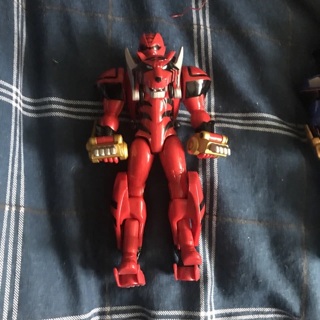 POWER RANGERS JUNGLE Fury Animorphin Red Tiger Ranger Action Figure ...