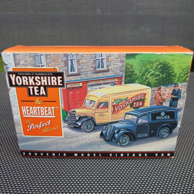 YORKSHIRE TEA & Heartbeat Souvenir Model Vintage Van £4.00 - PicClick UK