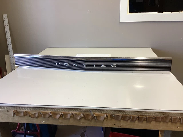 1965 PONTIAC GTO Lemans Tempest Trunk Panel Trim , 4470307 $365.00 ...
