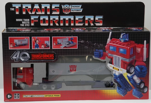 G0153 AUTOBOT COMMANDER G1 Optimus Prime-Transformers Heroic Autobots ...