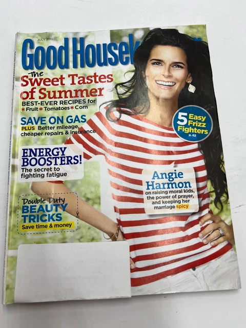 GOOD HOUSEKEEPING JULY 2011 Angie Harmon Susan Fales Hill Frizz ...