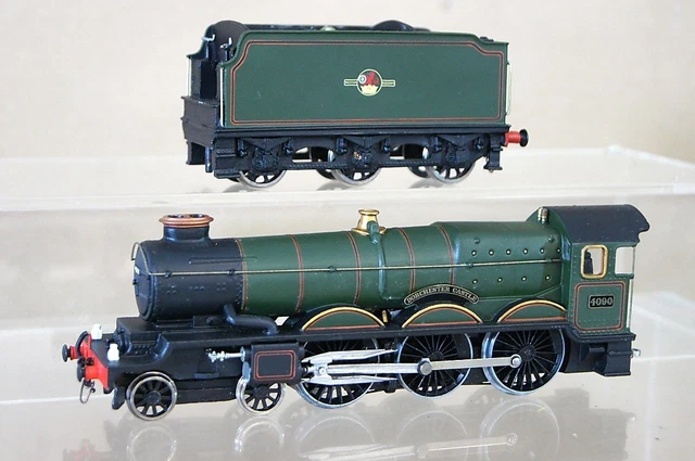 HORNBY DUBLO KIT BUILT BR GREEN 4-6-0 CASTLE CLASS LOCO 4090 DORCHESTER ...