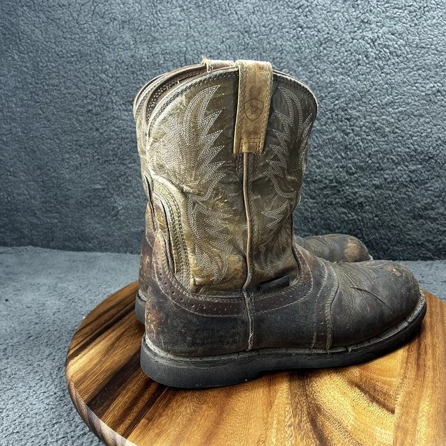 ARIAT WORKHOG H20 Composite Toe Boots Brown Men's 10.5 D Waterproof ...