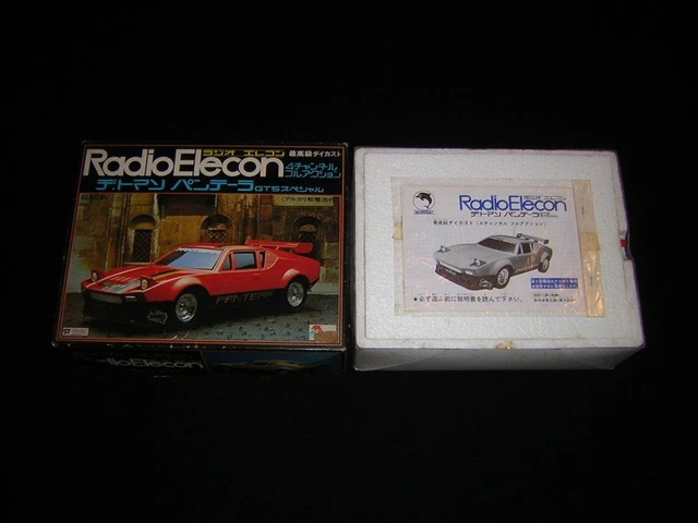 SHOWA RETRO SHINSEI Radio Elecon Detomaso Pantera GTS Special Highest ...