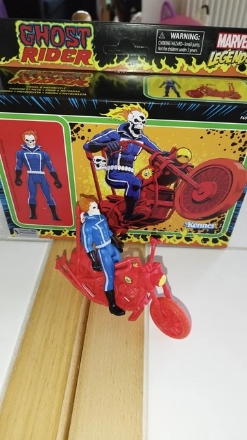 FIGURINE MARVEL LEGENDS Retro Ghost Rider Figure Kenner EUR 33,00 ...