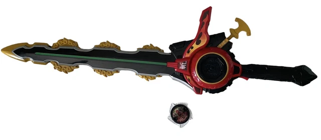 POWER RANGERS NINJA Steel Master Blade Chainsaw Sword Star Saw Bandai ...