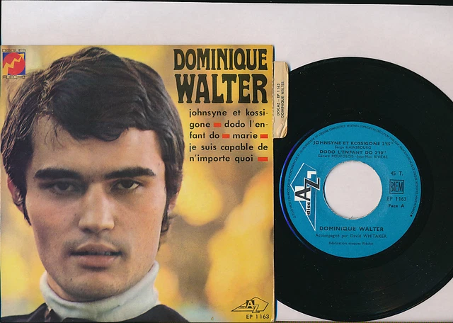 DOMINIQUE WALTER EP France Gainsbourg Fleche Claude Francois EUR 25,00 ...