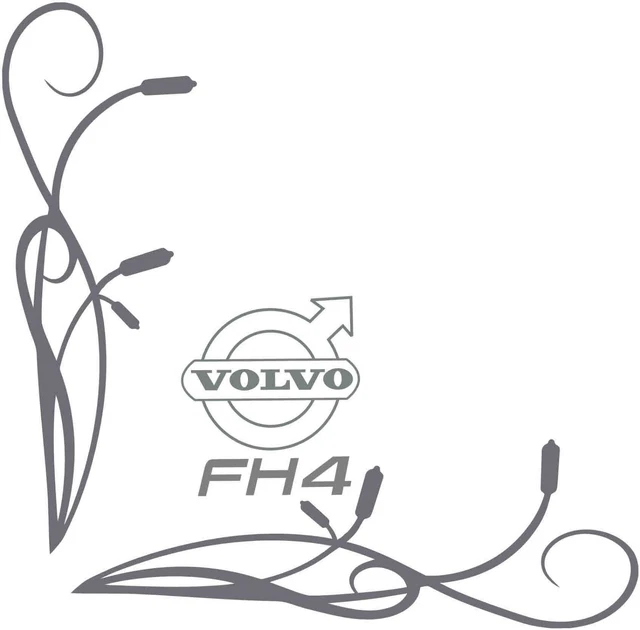 VOLVO FH4 TRUCK Side Window Graphics x2 (Pair) £111.25 - PicClick UK