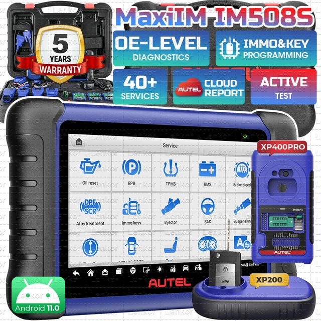 2024 AUTEL MAXIIM IM508S+XP400PRO as IM608 PRO II IMMO K~ey Fob ...