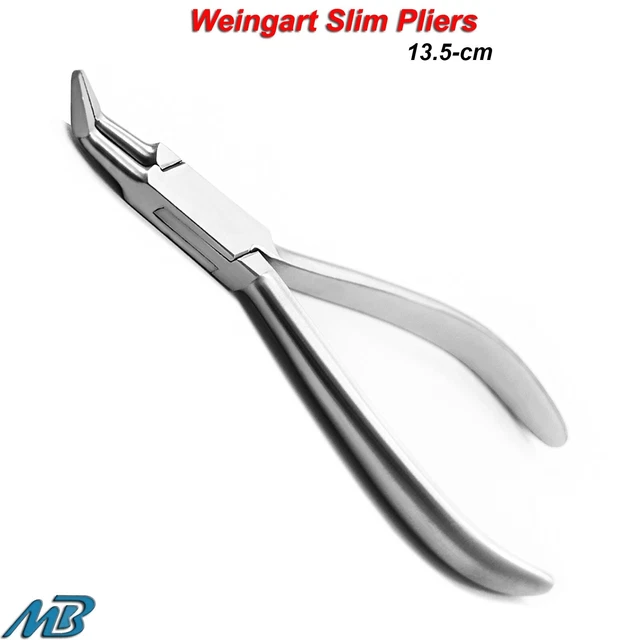 ORTHODONTIC WIRE BENDING Tooth Braces Archwire Pliers Weingart Slim ...
