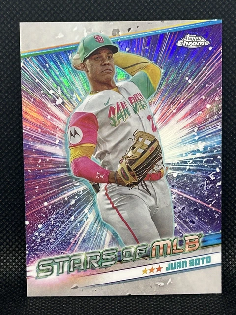 2024 TOPPS #CSMLB-20 Juan Soto Stars of MLB Chrome San Diego Padres EUR ...