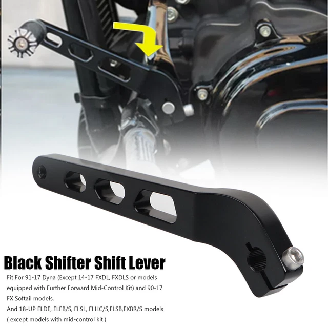 CNC GEAR SHIFTER Shift Lever For Harley Dyna Fat / Street Bob Breakout ...