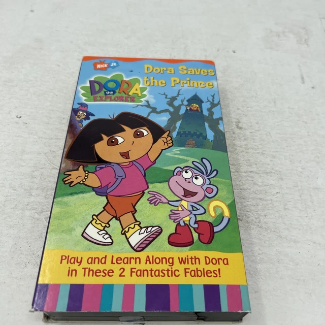 Dora The Explorer Dora Saves The Prince Vhs 2002 £730 Picclick Uk