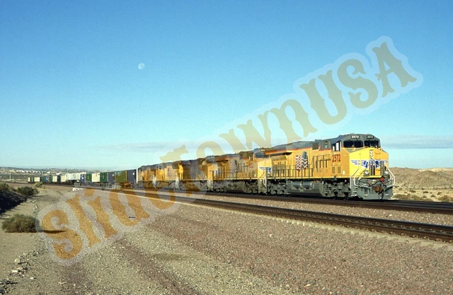 VTG 2015 TRAIN Slide 2572 UP Union Pacific Engine Daggett CA X2S057 £6. ...