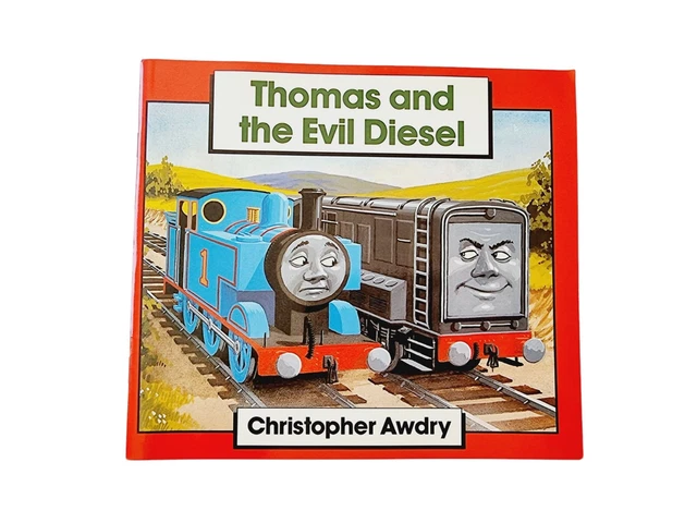 THOMAS AND THE Evil Diesel PB Book 1988 Christopher Awdry Thomas The ...