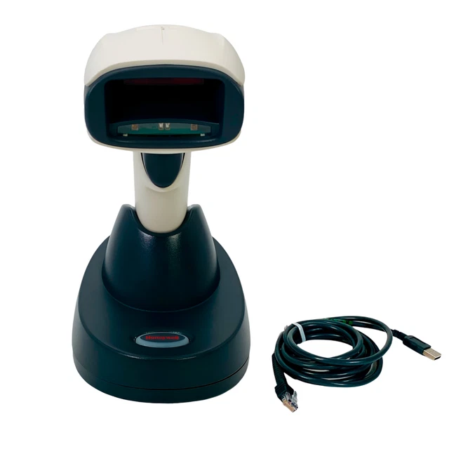HONEYWELL XENON 1902 Barcode Scanner 1902HHD-0 & CCB01-010BT Basis W ...