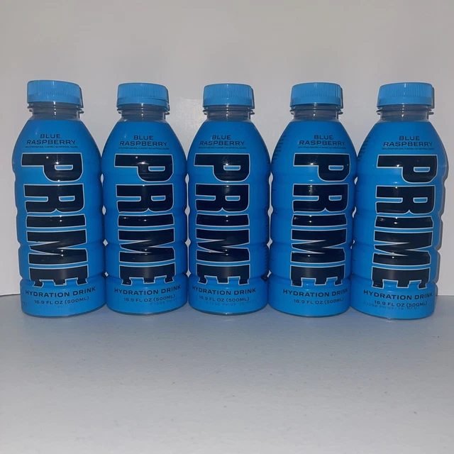 PRIME HYDRATION DRINK by Logan Paul x KSI 5 Blue Raspberry 🔵🔵🔵🔵🔵 $45.11 ...