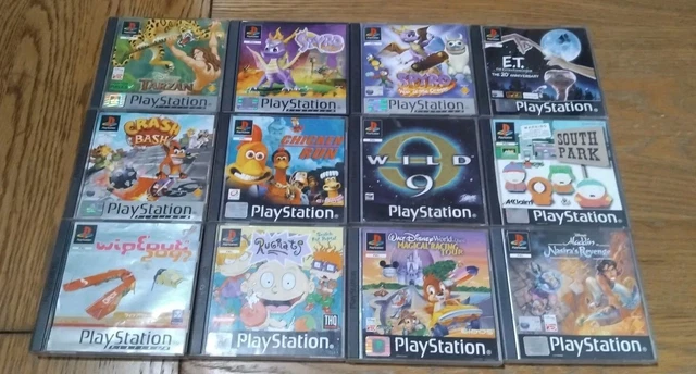 12 X PLAYSTATION 1 PS1 Games Bundle Crash Bash Spyro Disney Wipeout £79 ...