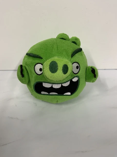 ANGRY BIRDS GREEN Pig Plush Toy 4.5” x 5.5” 2016 Spin Master £3.75 ...