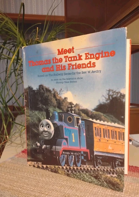 MEET THOMAS THE Tank Engine & Friends VTG 1st Ed/Print 89 Awdry ...