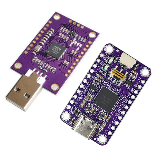 FT232H USB TO JTAG UART FIFO SPI I2C Adapter High Speed Multifunction ...