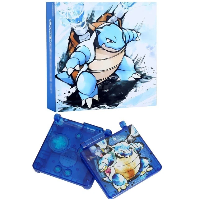 NINTENDO BLASTOISE POKEMON Complete Shell Kit Game Boy Advance Sp ...