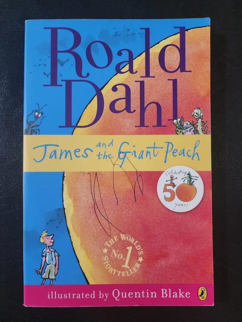 JAMES AND THE Giant Peach by Roald Dahl - Paperback $5.95 - PicClick AU