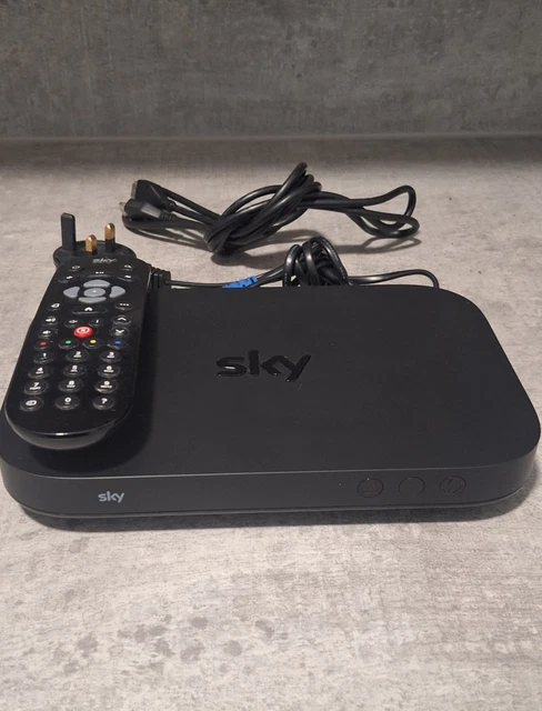 SKY Q MINI Box Model EM150 with Remote Main Lead & HDMI Cable Tested ...