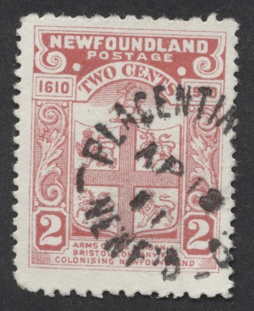 NEWFOUNDLAND POSTMARK SON Placentia Bay TPO NEWFD Split Ring #88 $0.95 ...